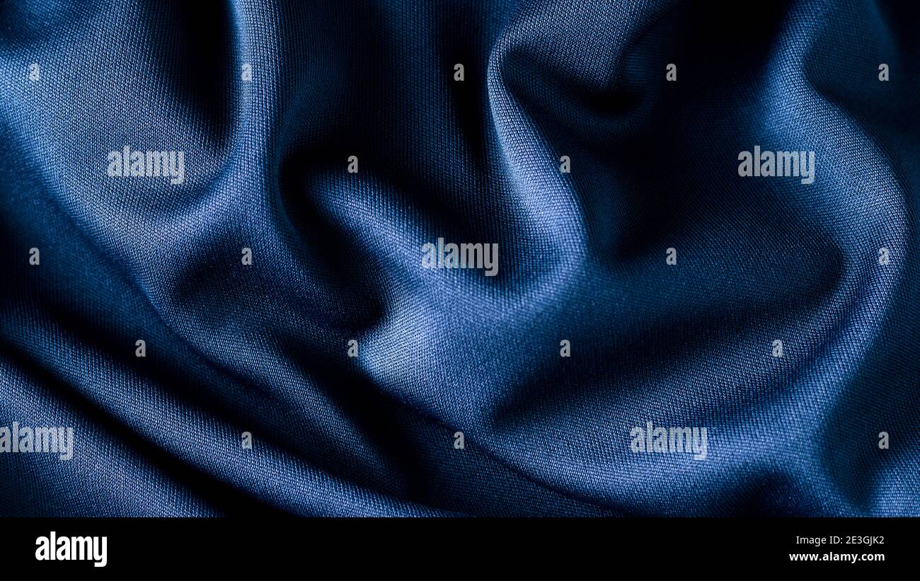 blue fabric cloth background texture Stock Photo - Alamy