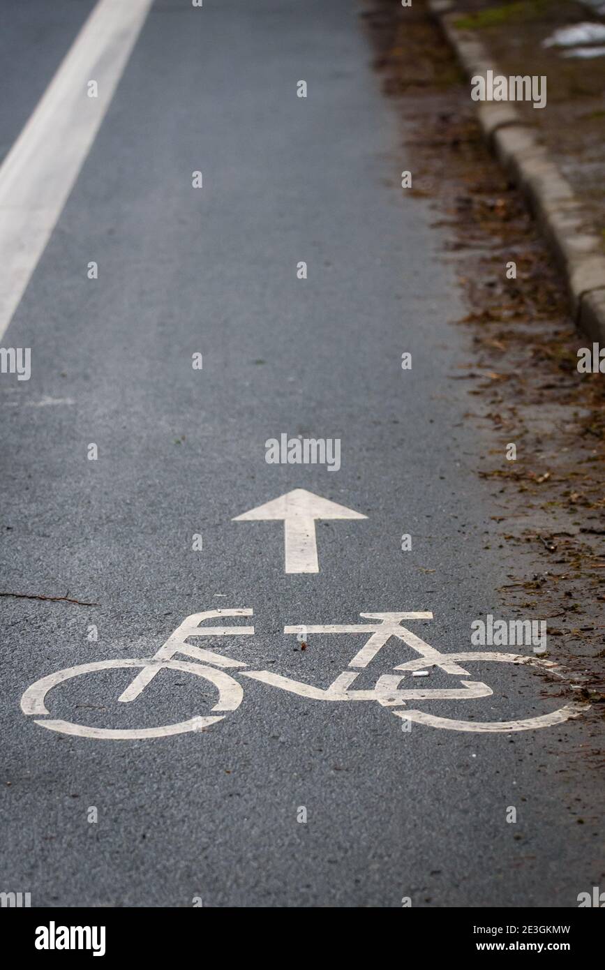Selective focus road sign hi-res stock photography and images - Alamy
