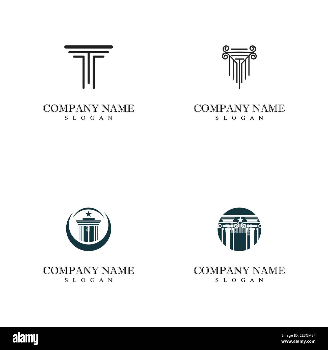 Judge building Stock Vector Images - Alamy