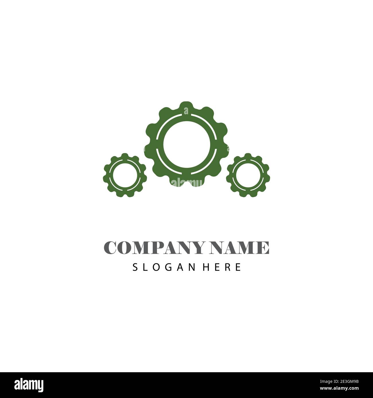 Gear Logo Template vector icon illustration design Stock Vector Image ...