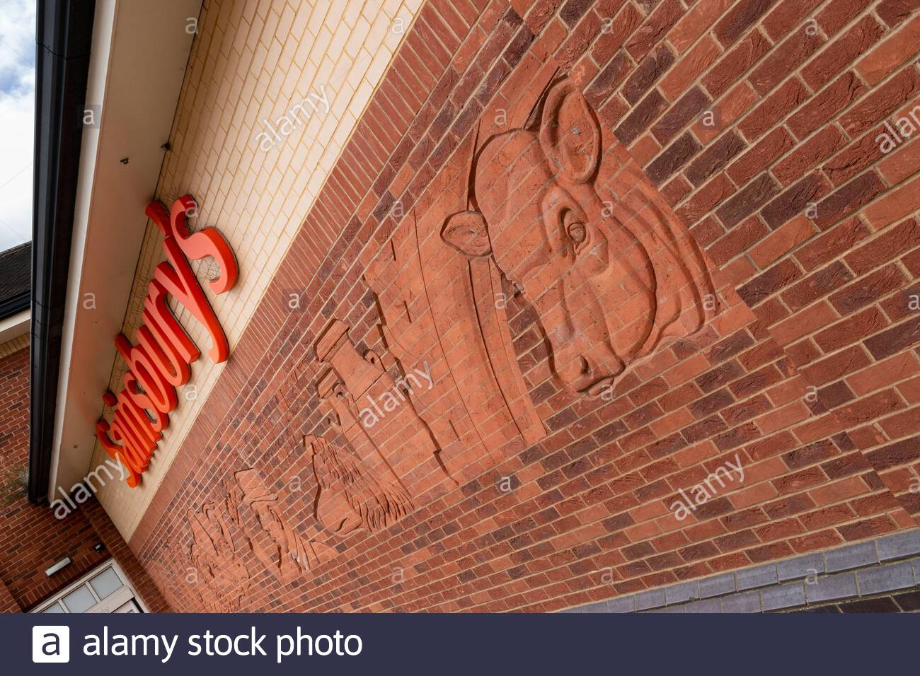 Sainsbury Supermarket Sign High Resolution Stock Photography and Images ...