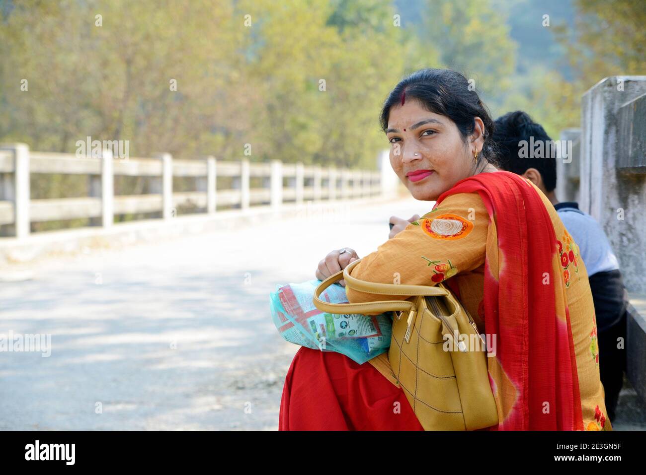 Indian People relaxing after hiking Stock Photo - Alamy