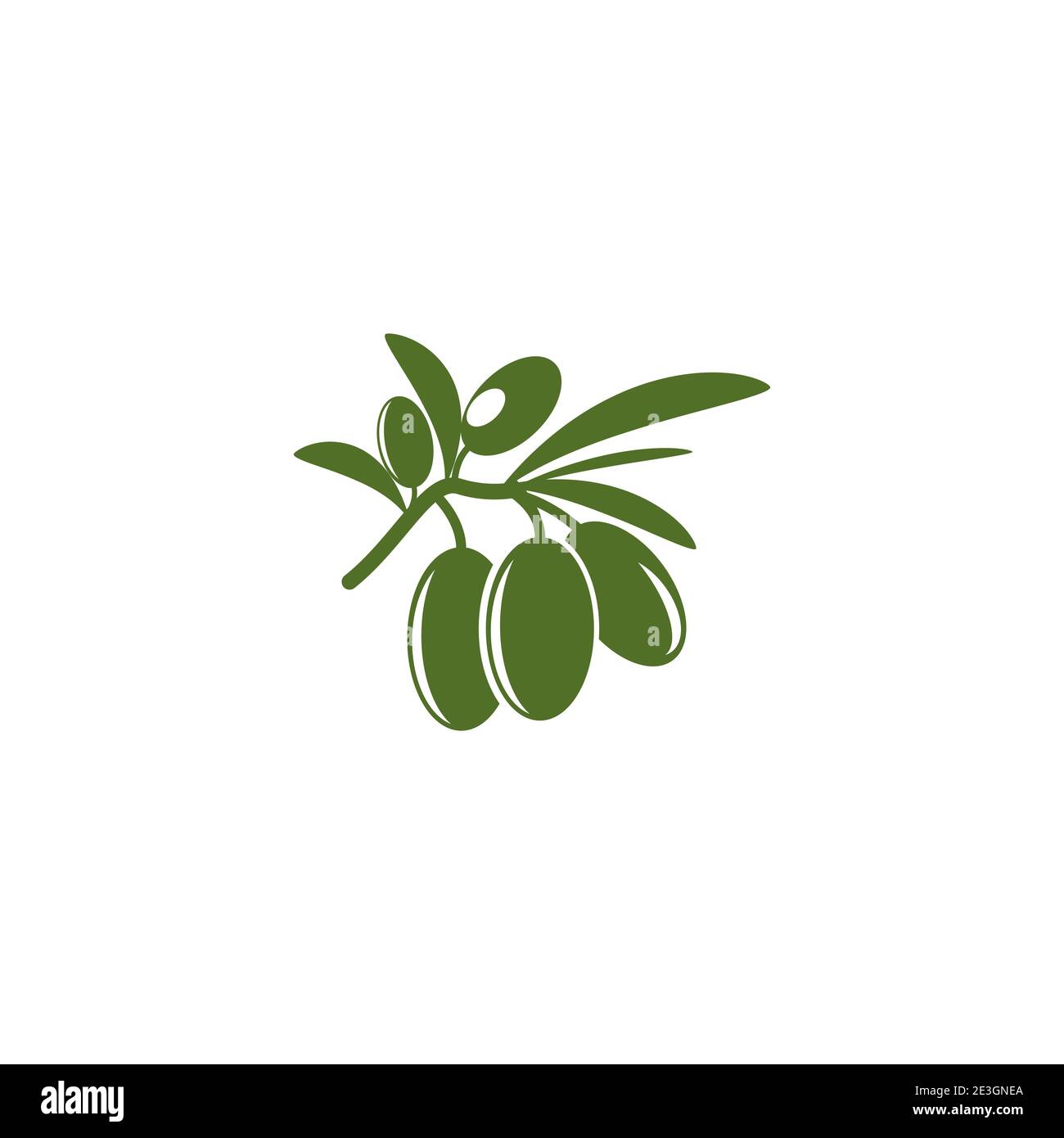 olive icon vector illustration design template Stock Vector Image & Art ...