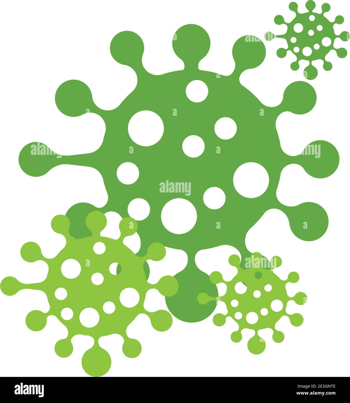 Virus Logo Template vector symbol nature Stock Vector Image & Art - Alamy