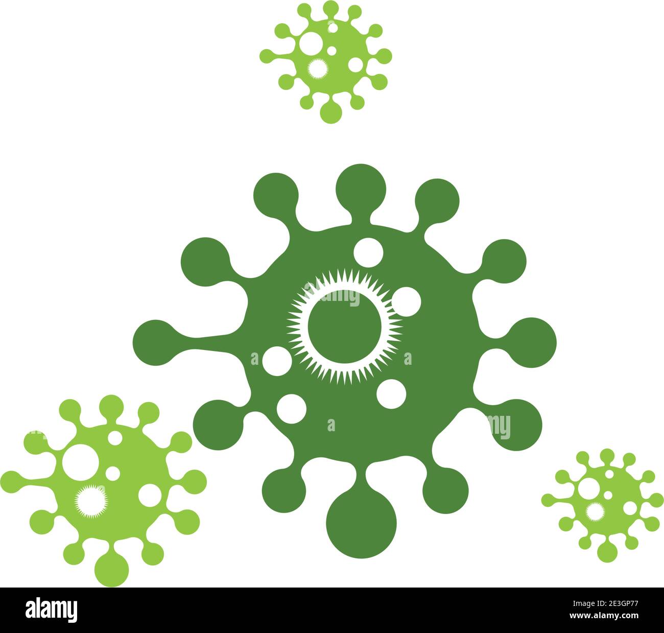 Virus Logo Template vector symbol nature Stock Vector Image & Art - Alamy
