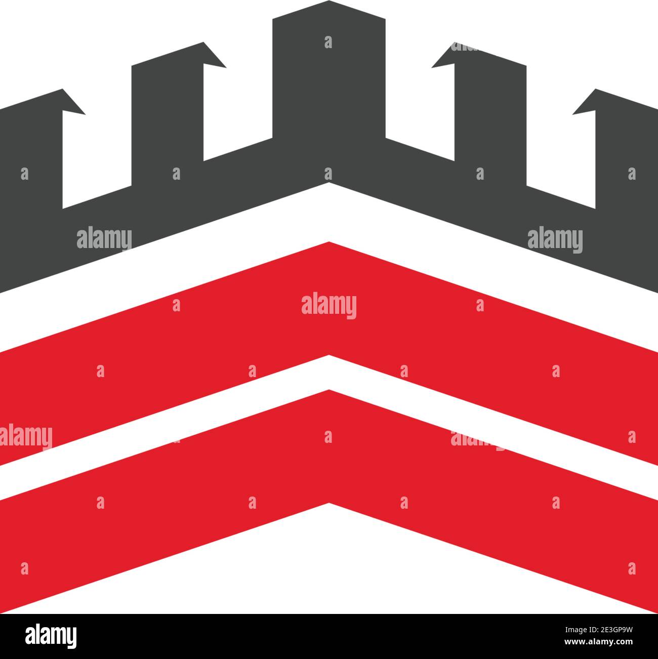 Castle Logo Template vector symbol nature Stock Vector Image & Art - Alamy