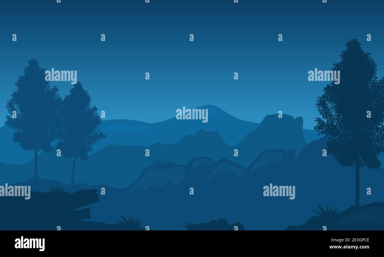 Nice city at night Stock Vector Images - Alamy