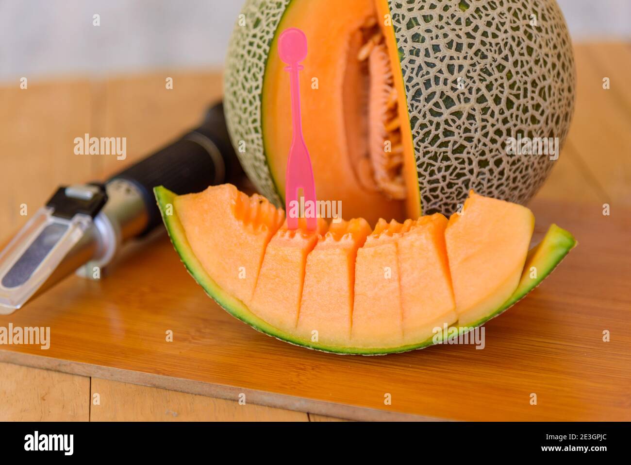 Orange melon hi-res stock photography and images - Alamy