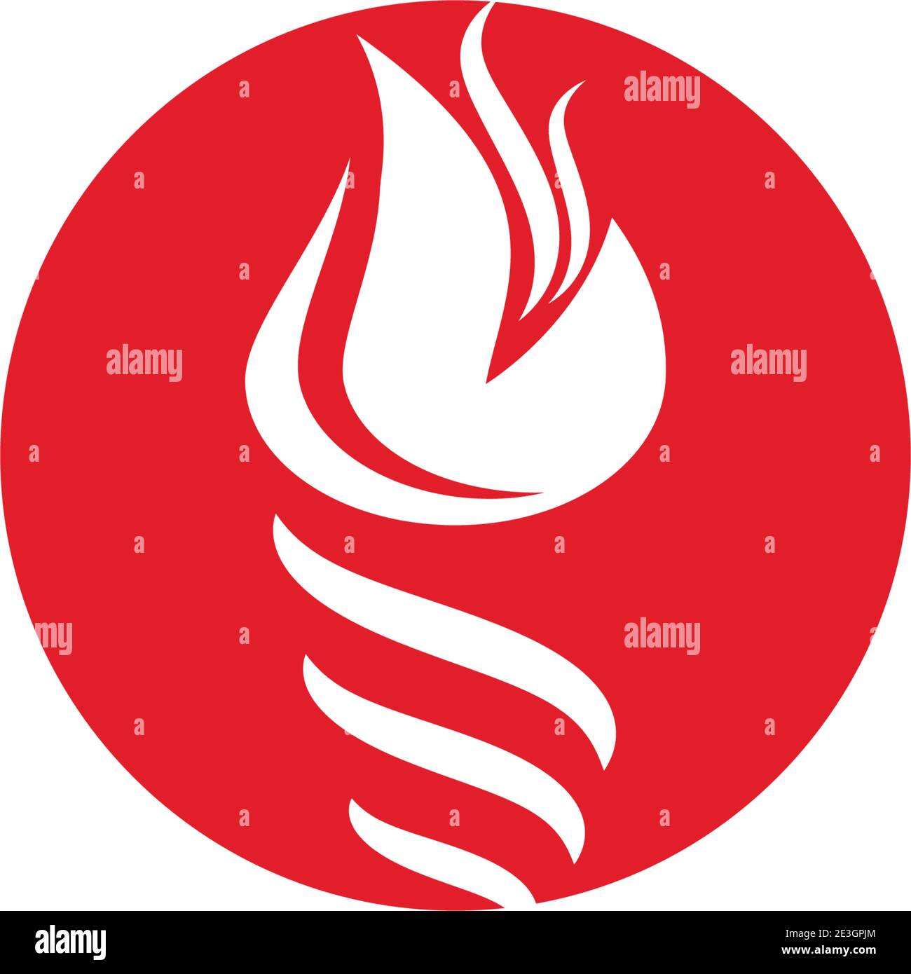 Torch Logo Template vector symbol nature Stock Vector Image & Art - Alamy