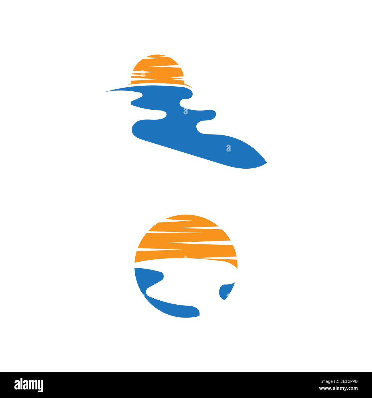 River vector icon illustration design Stock Vector Image & Art - Alamy