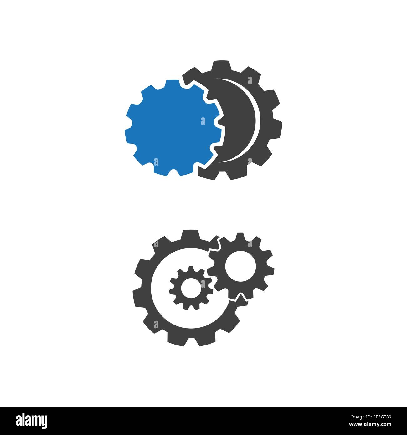 Gear Logo Template vector icon illustration design Stock Vector Image ...