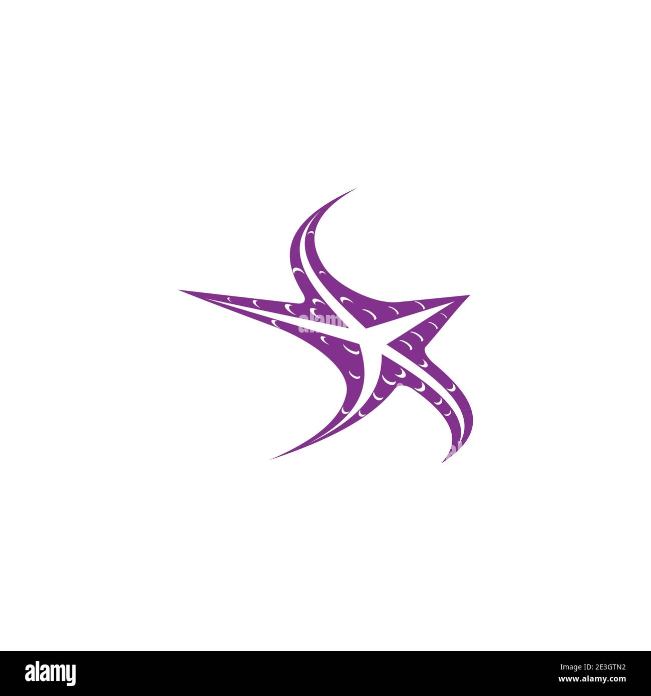 Star Fish Logo Template vector icon illustration design Stock Vector ...