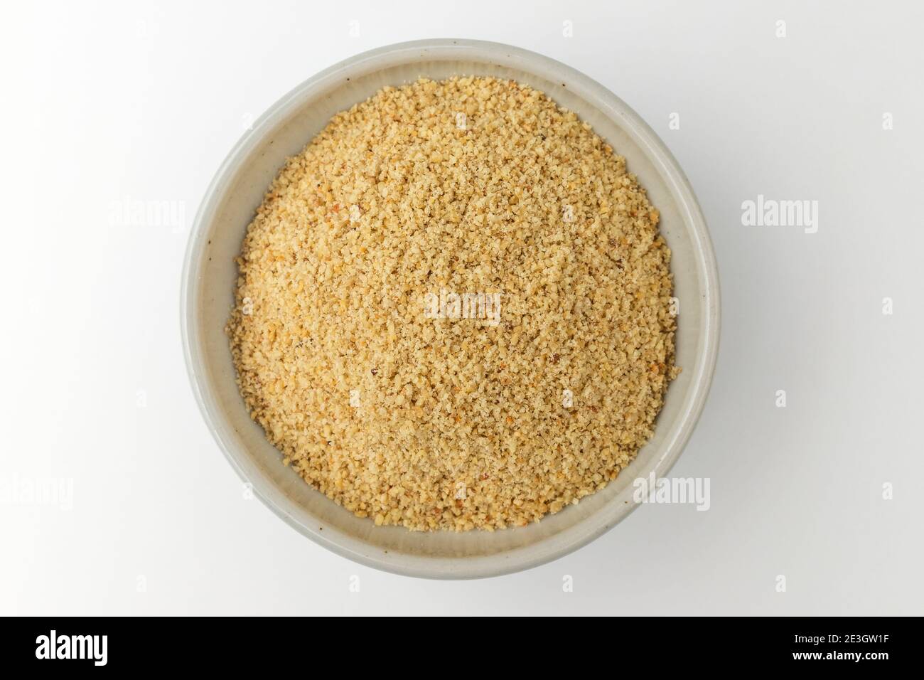 Perilla powder on a white background Stock Photo - Alamy