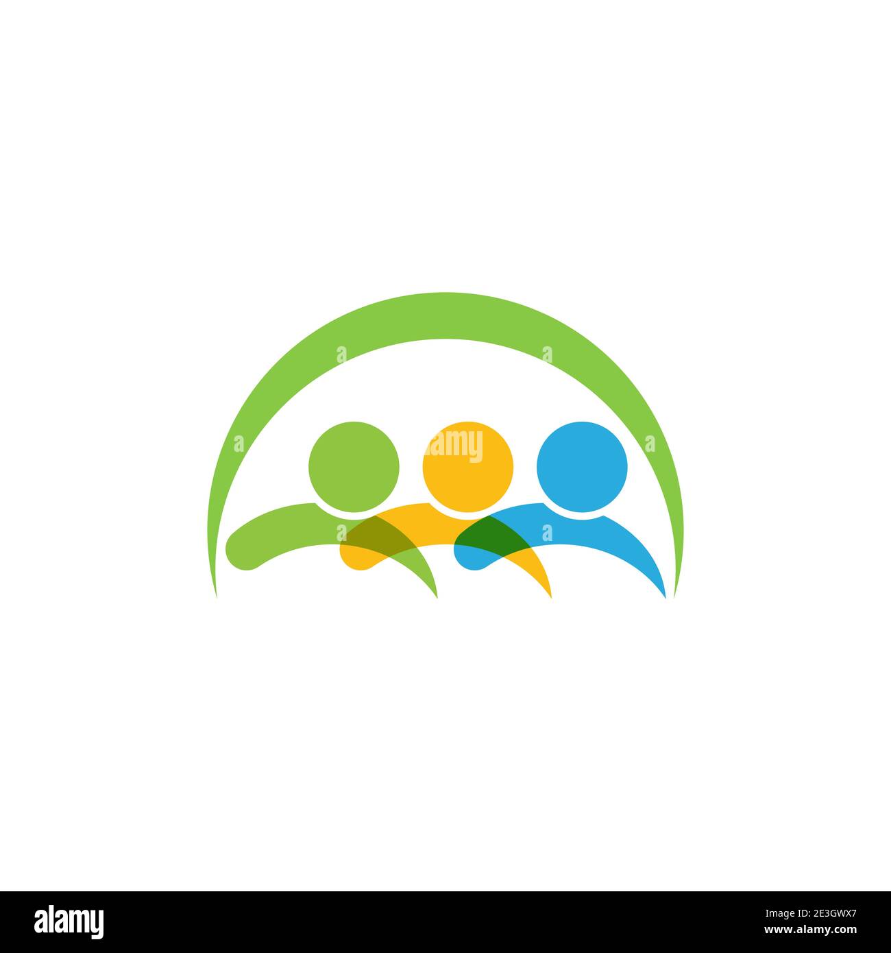 Community Logo Template vector symbol nature Stock Vector Image & Art ...