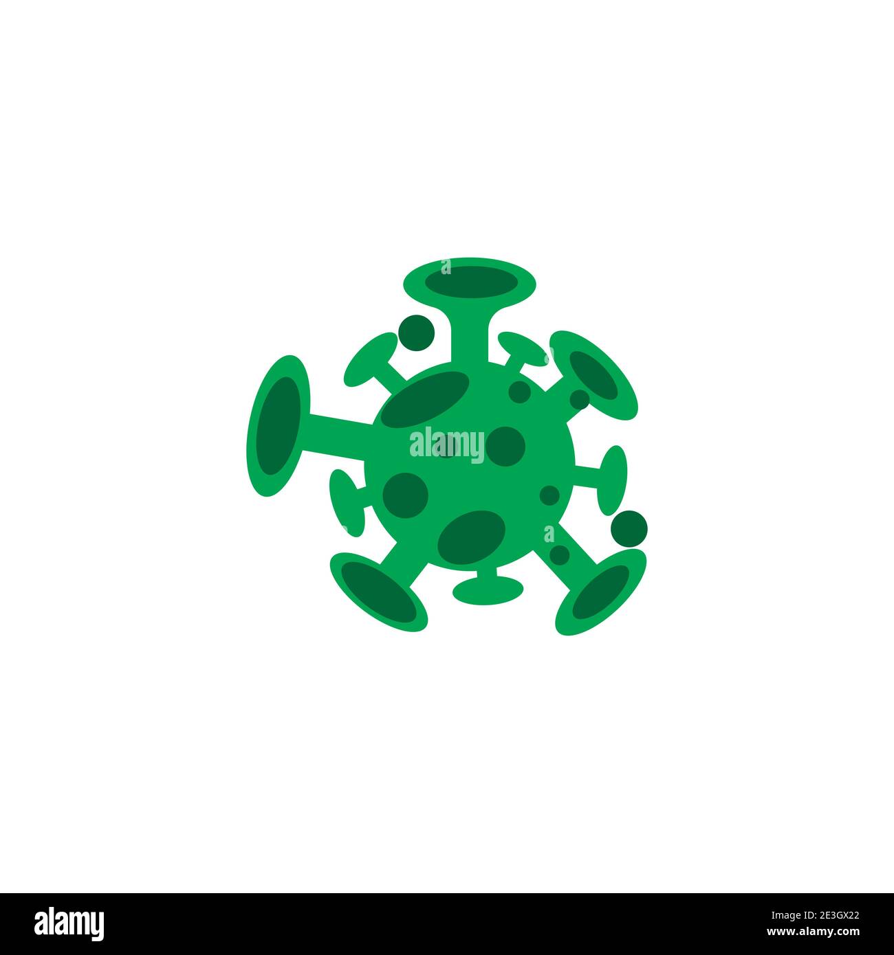 Virus Logo Template vector symbol nature Stock Vector Image & Art - Alamy