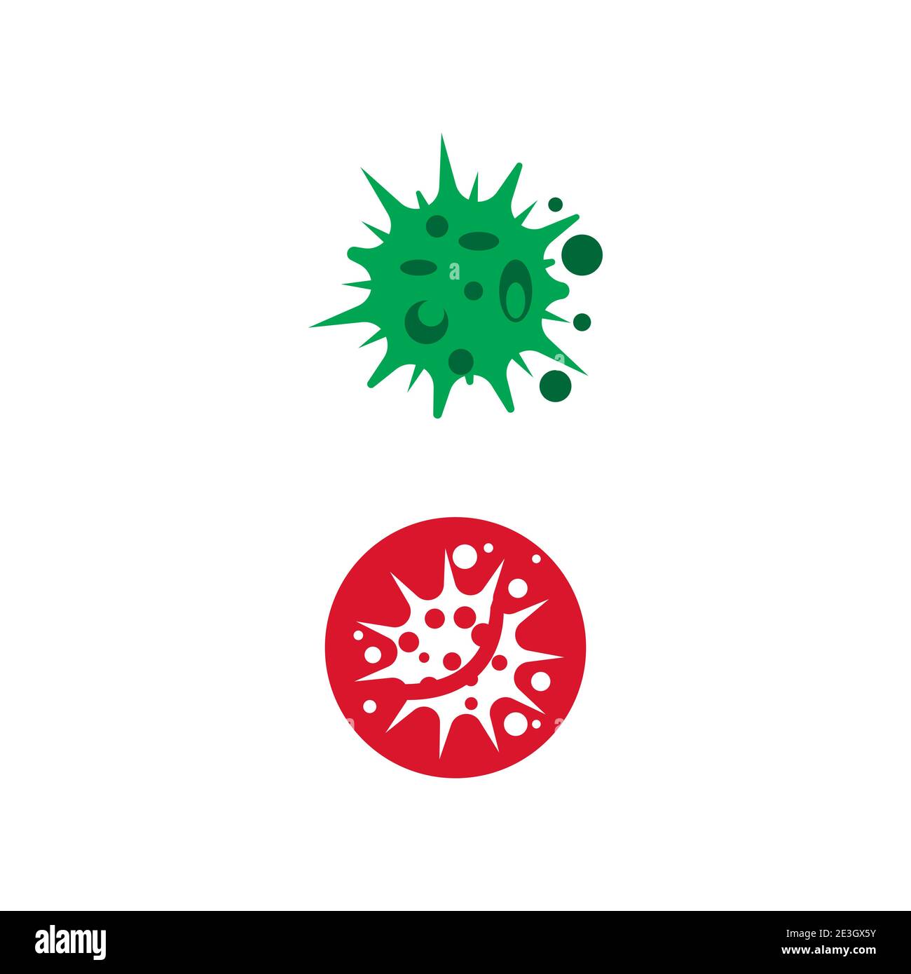 Virus logo Stock Vector Images - Alamy