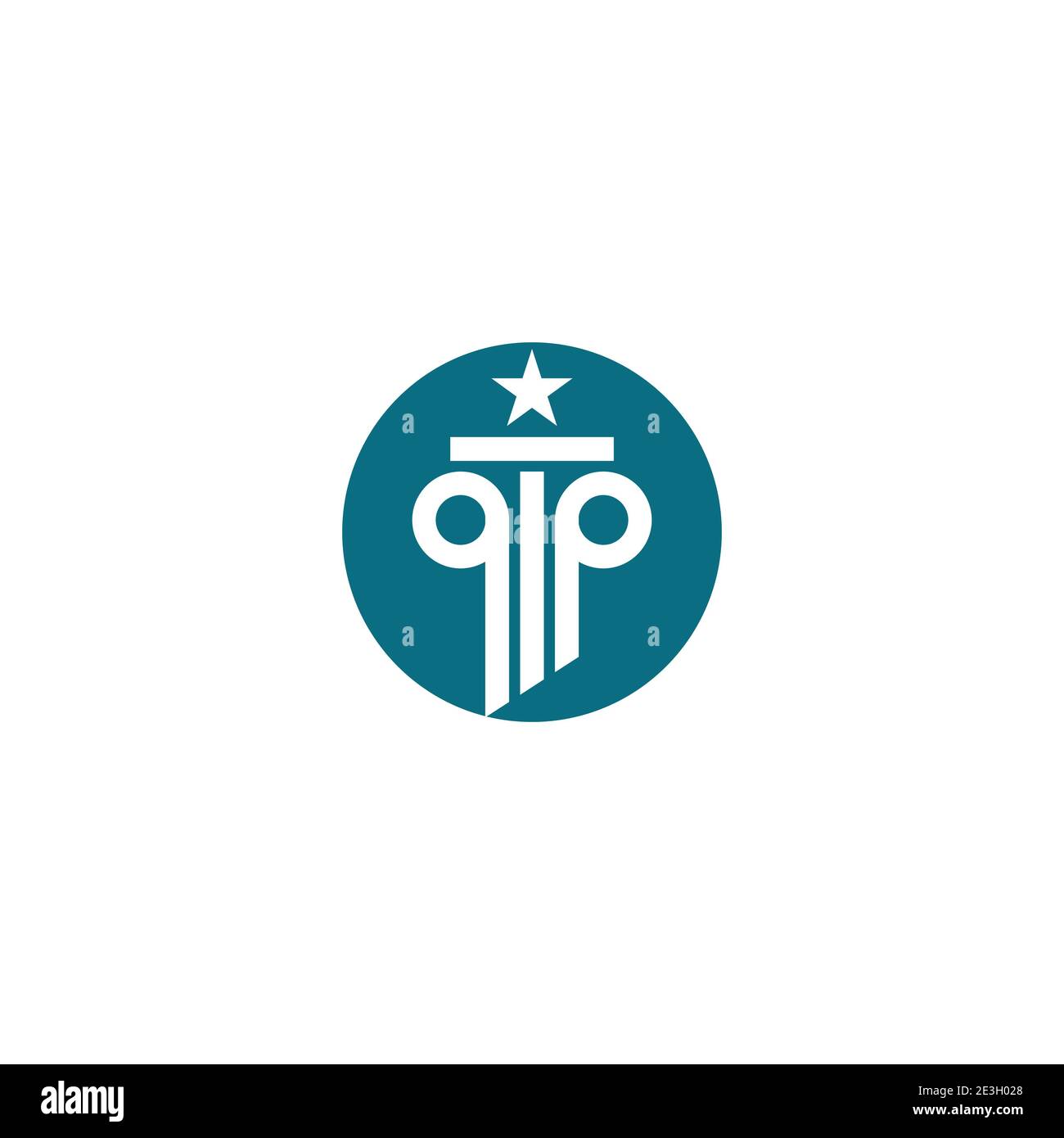 Column icon Logo Template vector illustration design Stock Vector Image ...