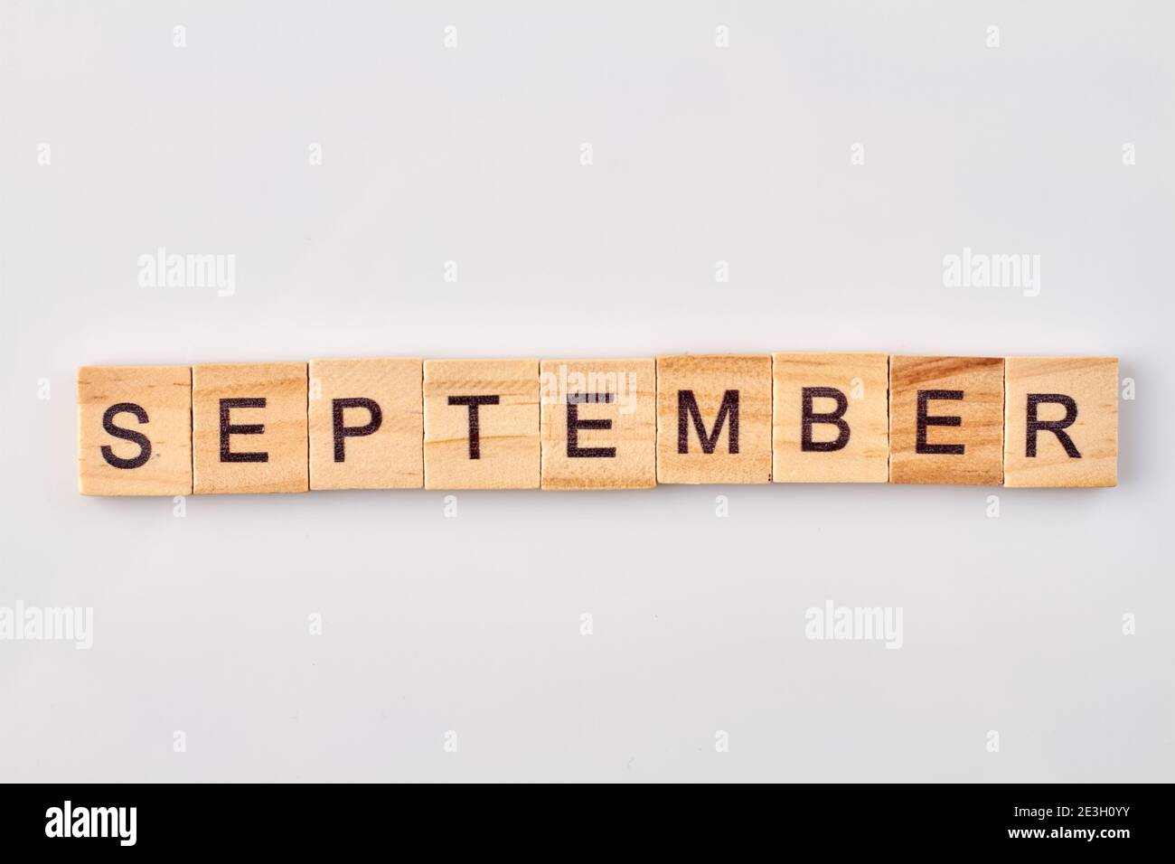 September word hi-res stock photography and images - Alamy