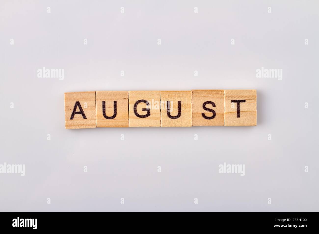 August word hi-res stock photography and images - Alamy