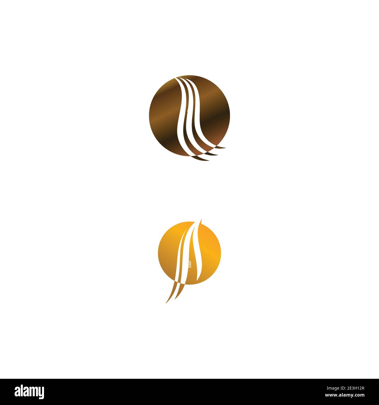 Hair icon Vector Illustration design Logo template Stock Vector Image ...