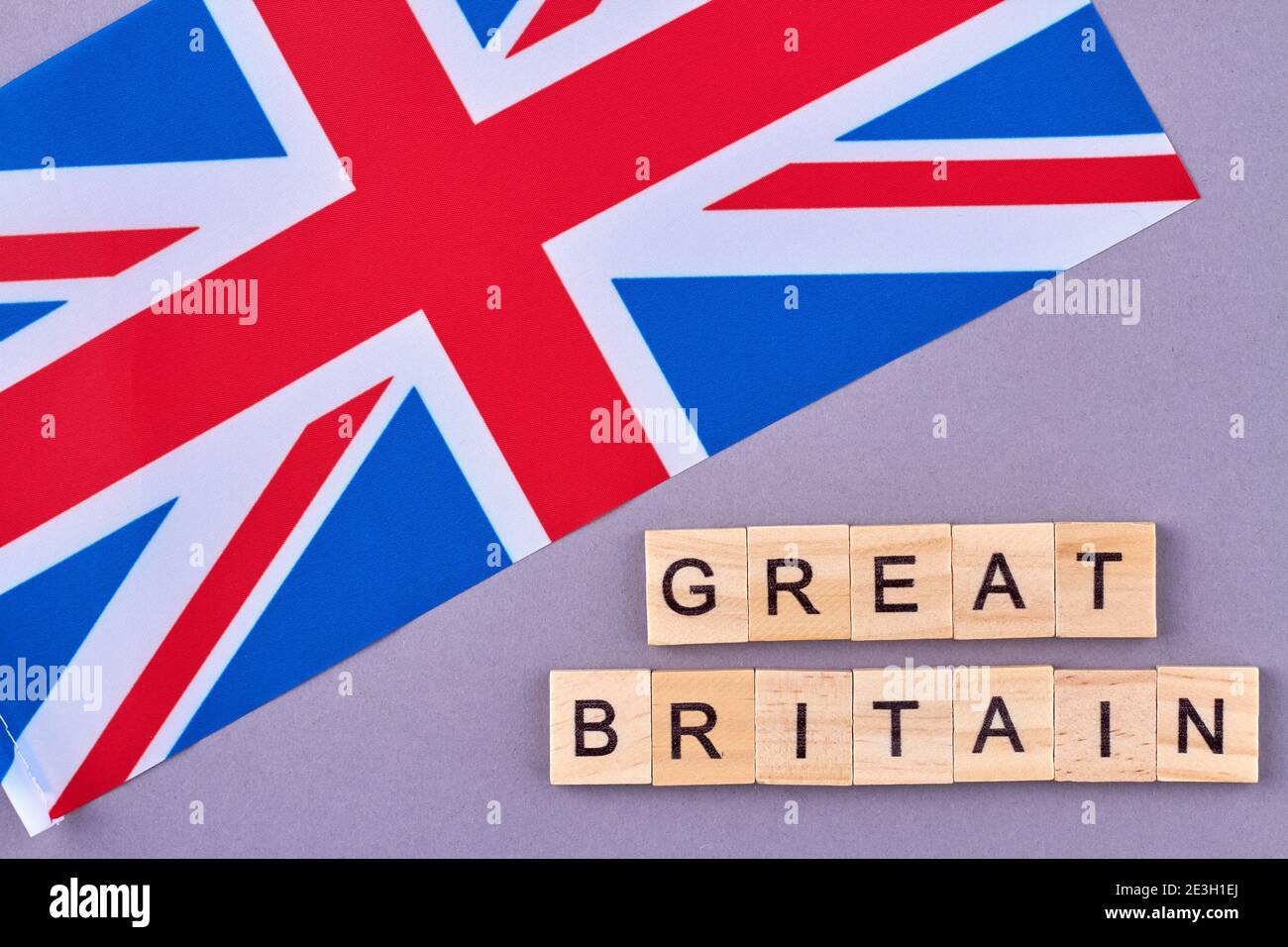 Flag of Great Britain Stock Photo - Alamy