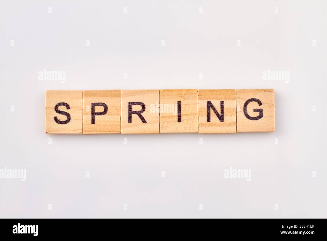 Spring word hi-res stock photography and images - Alamy