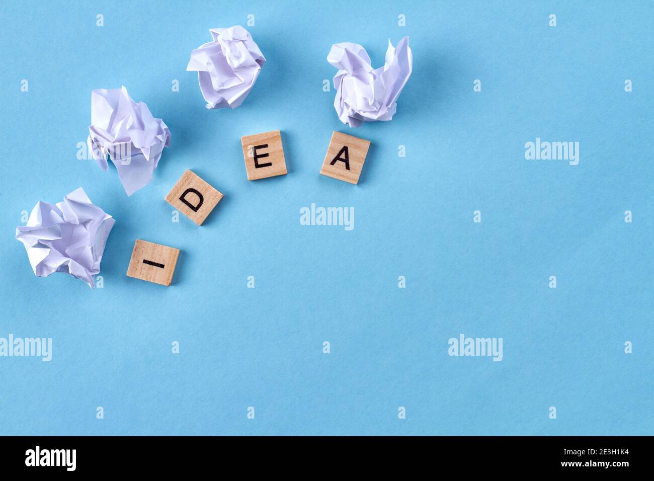 Idea action plan text hi-res stock photography and images - Alamy