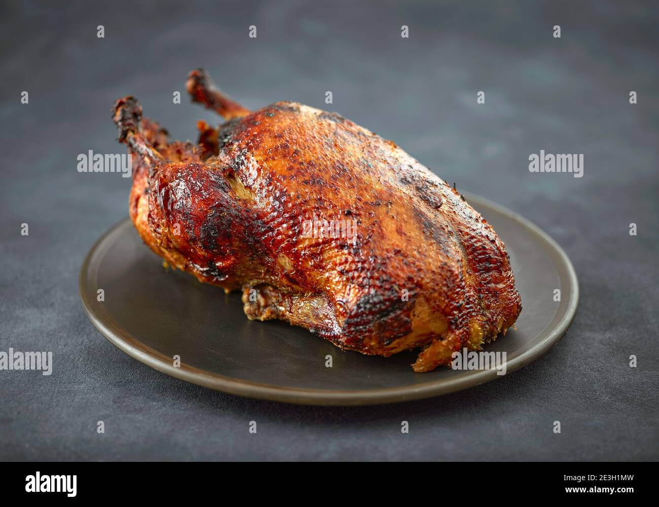 Roasted duck on kitchen hi-res stock photography and images - Alamy