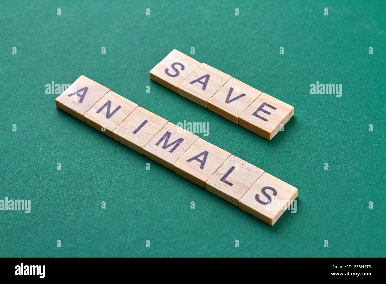 Save animals concept Stock Photo - Alamy