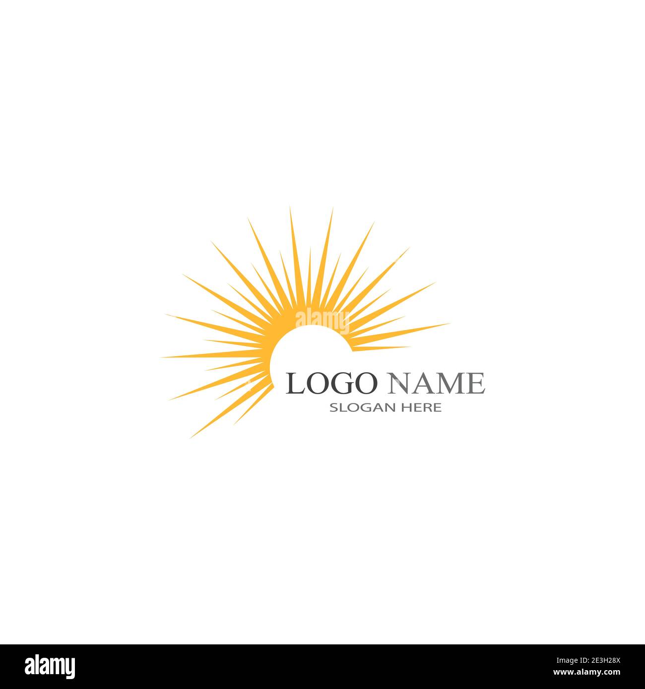 Sun Vector illustration Icon Logo Template design Stock Vector Image ...