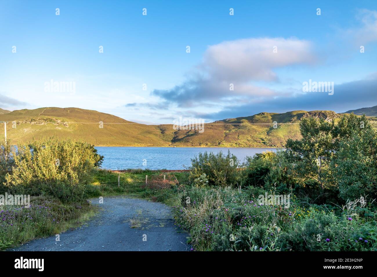This is Lough Finn in Fintown in Donegal Ireland Stock Photo - Alamy