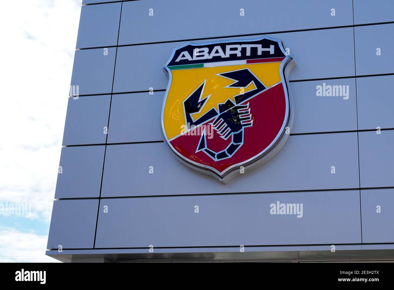 Abarth badge hi-res stock photography and images - Alamy