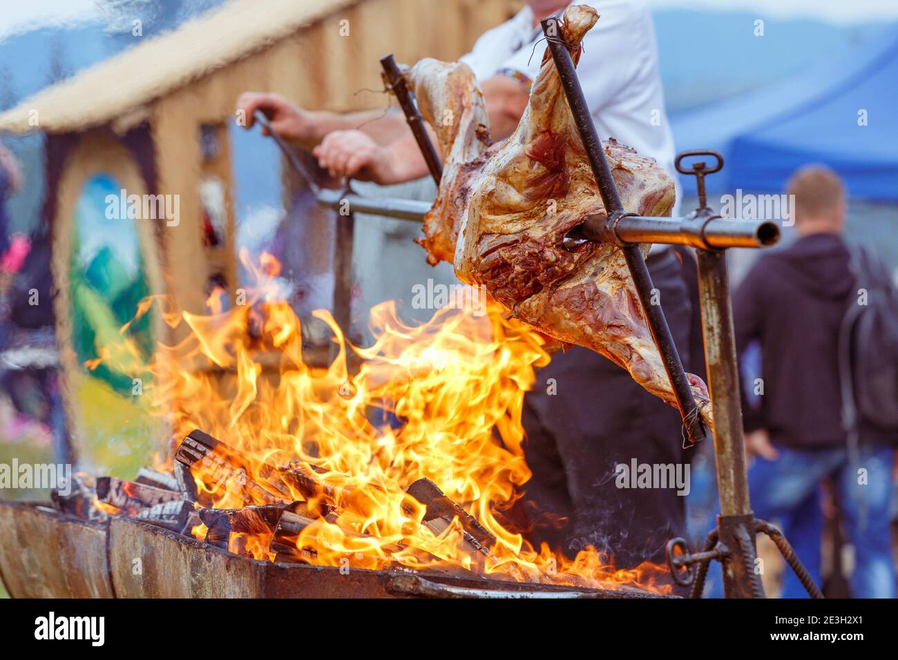 Traditional mutton roast hi-res stock photography and images - Alamy
