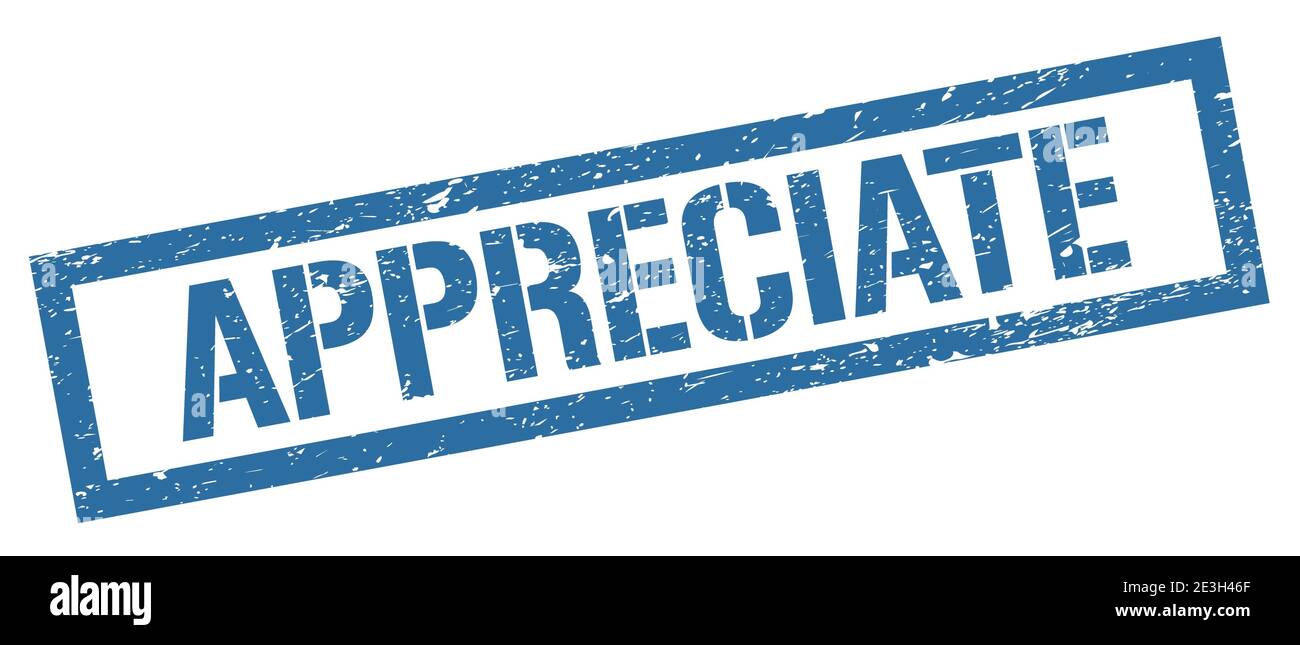 Appreciate stamp hi-res stock photography and images - Alamy