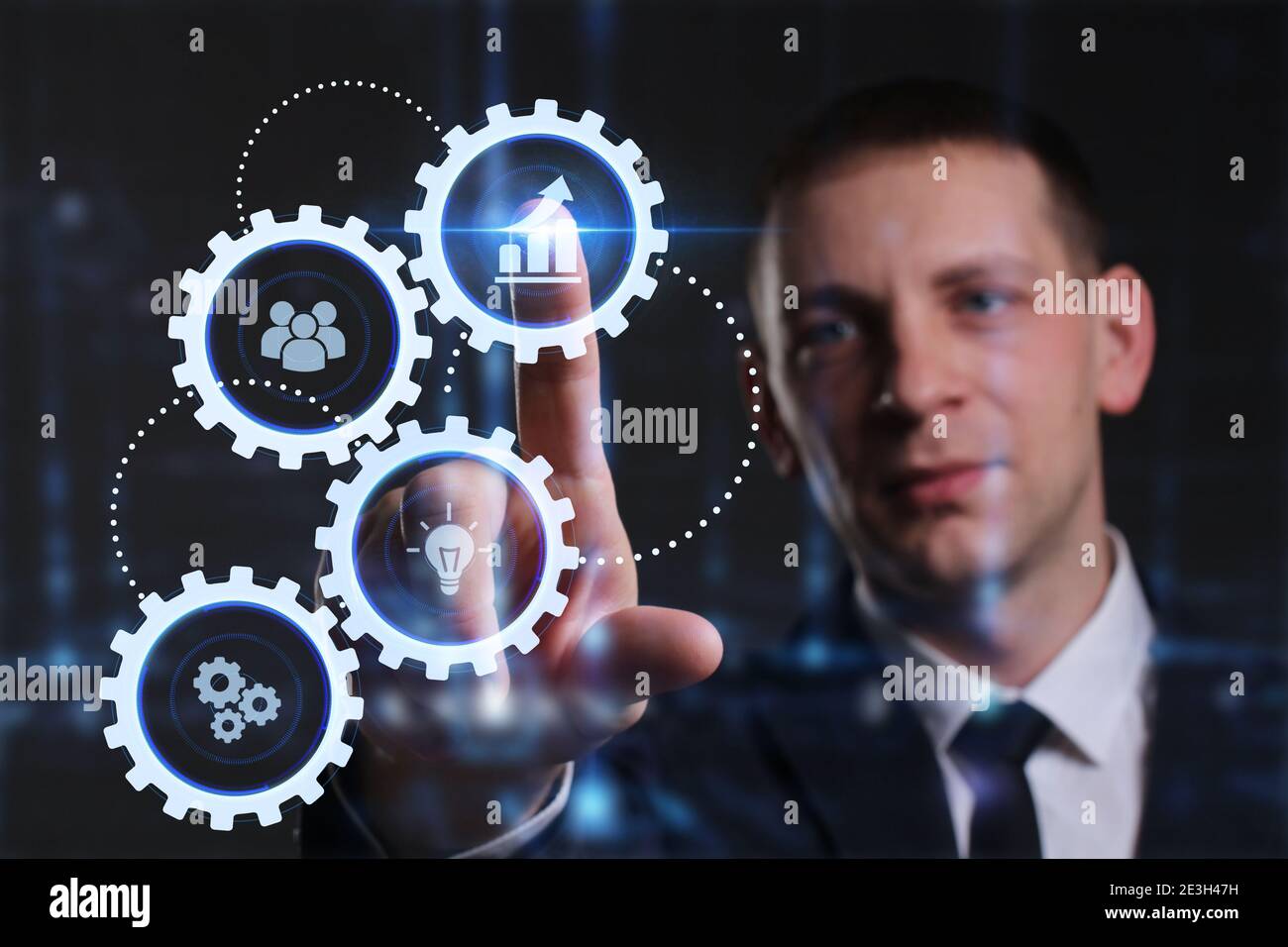 Interface virtual hi-res stock photography and images - Alamy