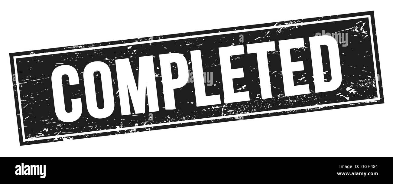 Completed stamp Black and White Stock Photos & Images - Alamy