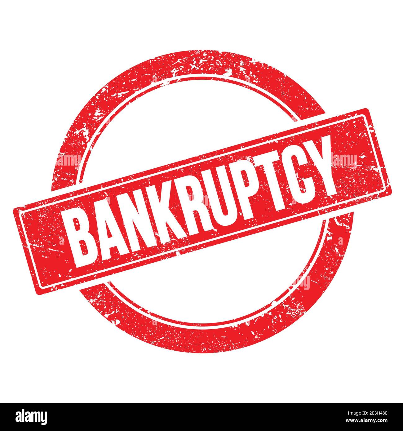 Bankruptcy stamp sign seal hi-res stock photography and images - Alamy