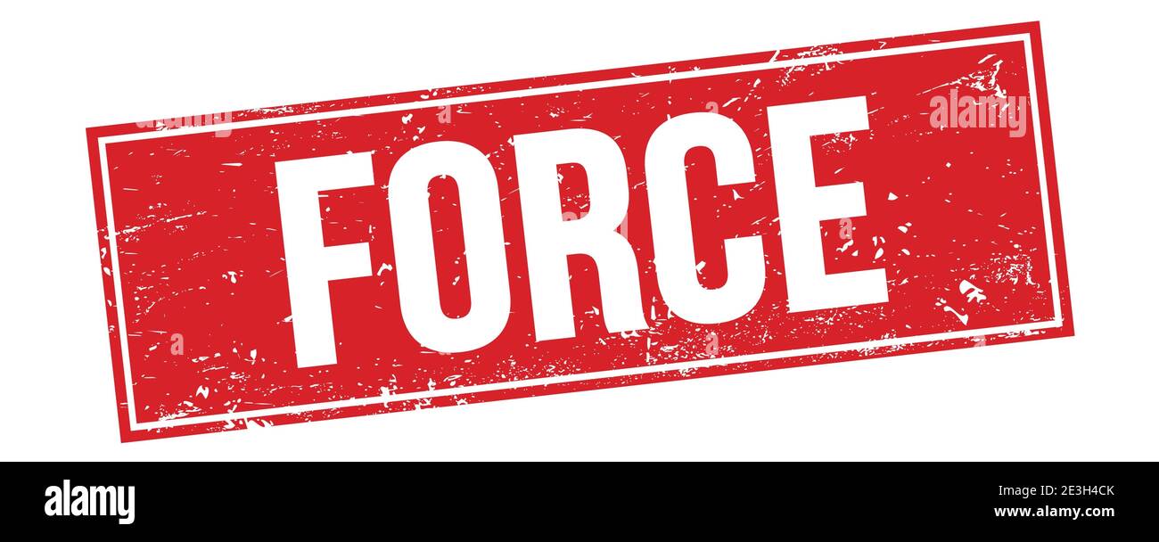 Force stamp Cut Out Stock Images & Pictures - Alamy