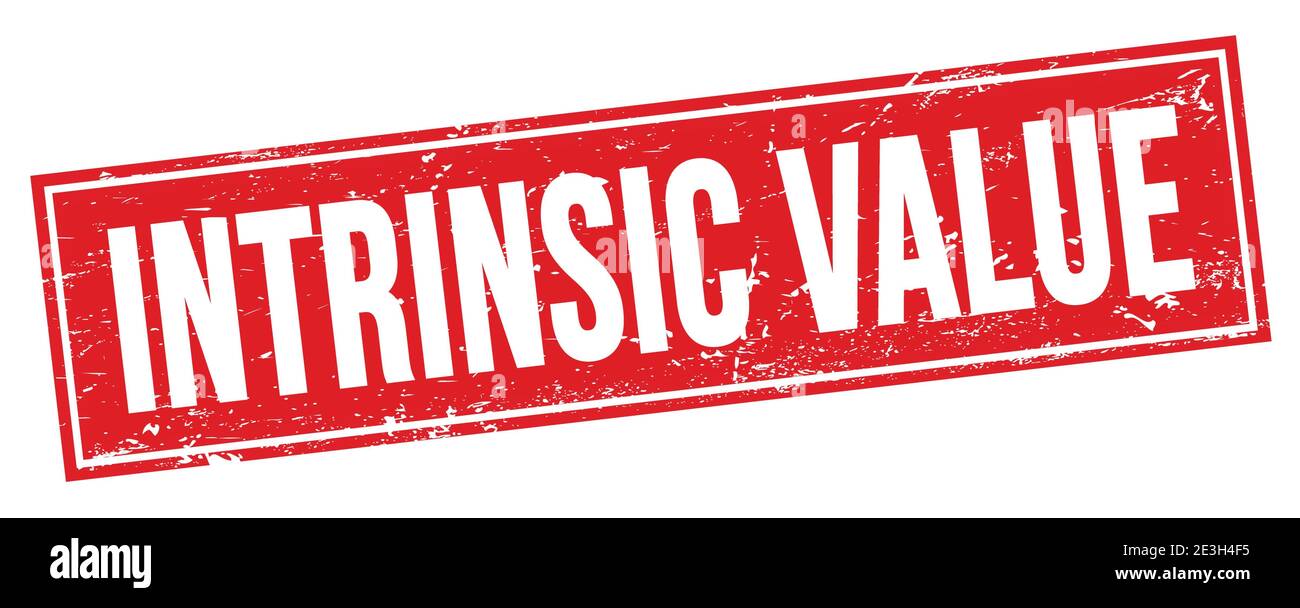 Intrinsic value word hi-res stock photography and images - Alamy