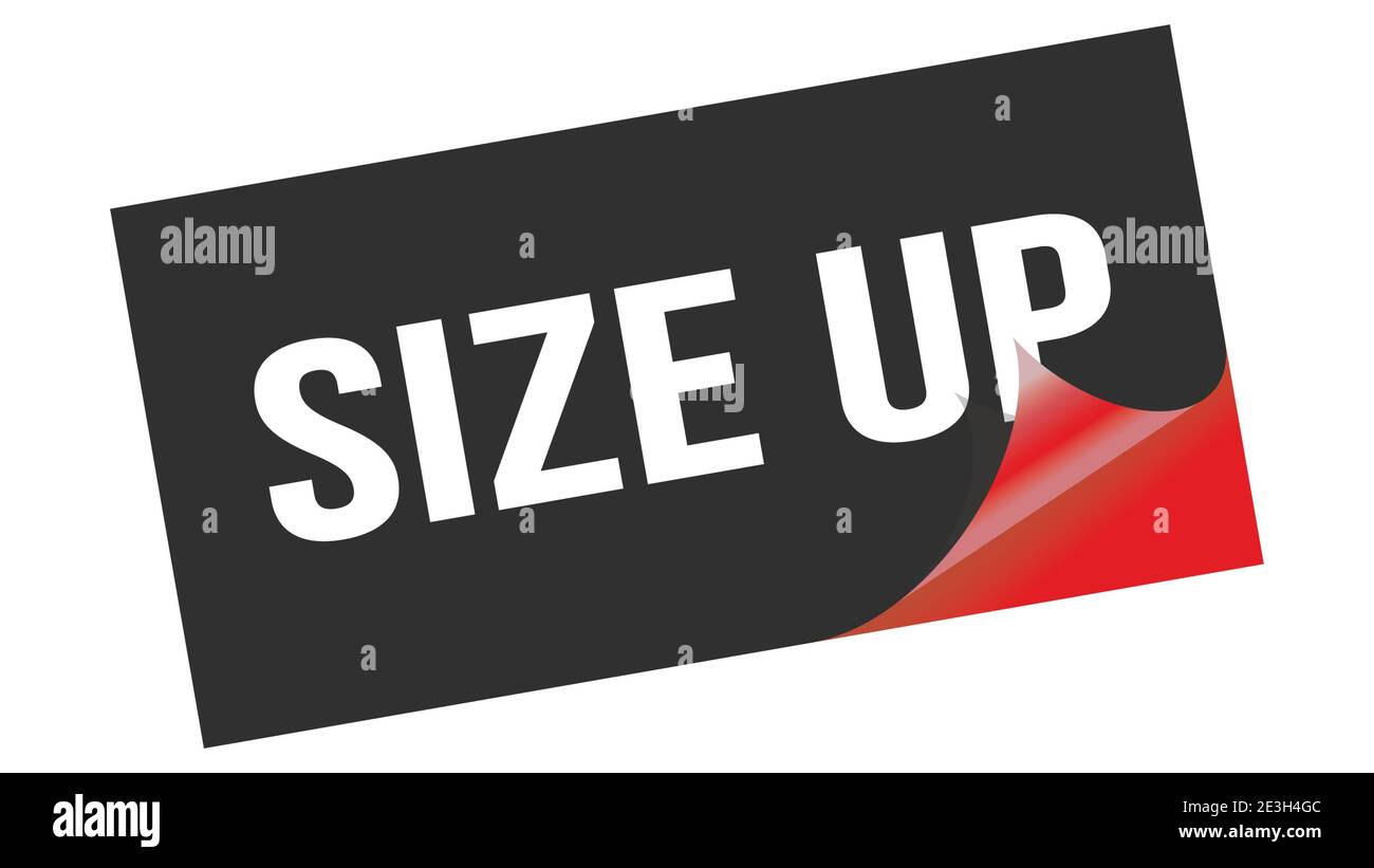 Size up stamp hi-res stock photography and images - Alamy