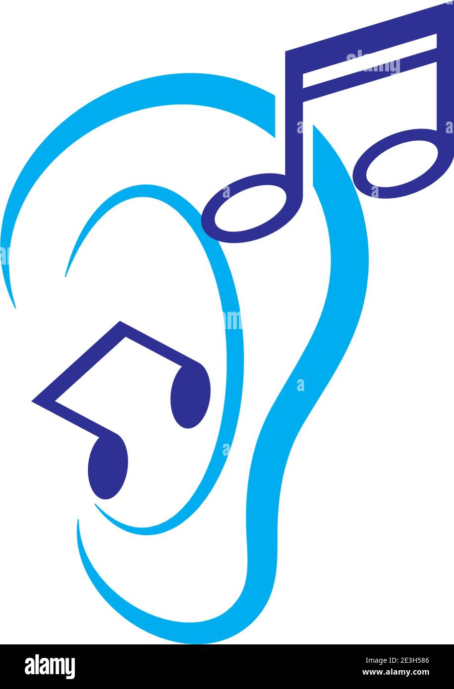 Hearing Logo Template vector icon design Stock Vector Image & Art - Alamy