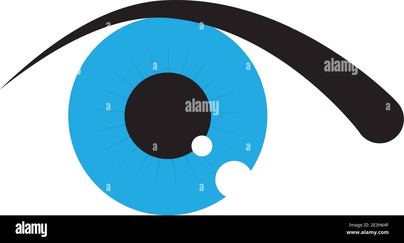 Branding Identity Corporate Eye Care vector logo design Stock Vector ...