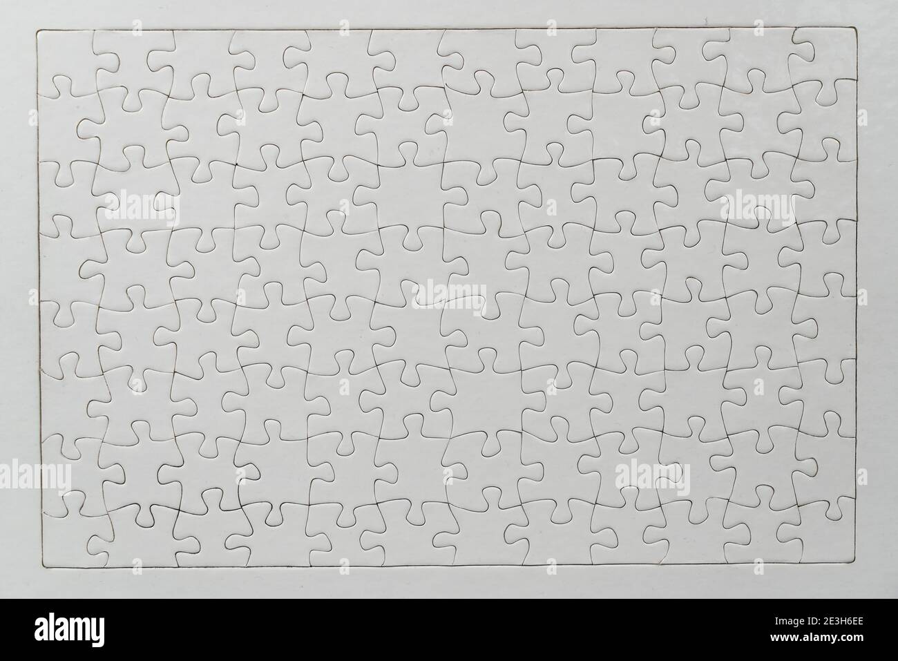 Blank Jigsaw Puzzle Pieces High Resolution Stock Photography and Images ...