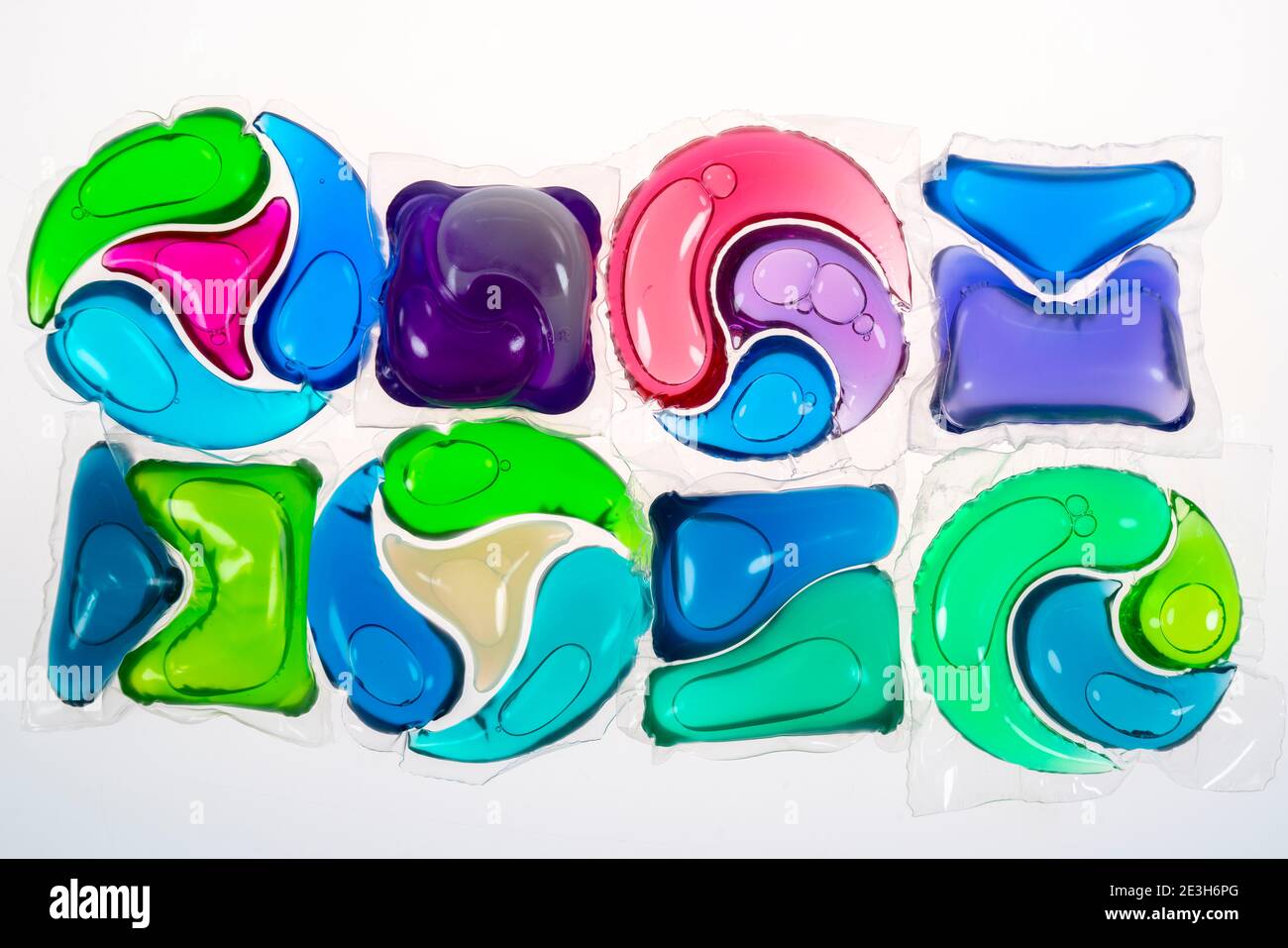 Detergent Discs, pads, wash capsule, gel pads, contain the detergent ...