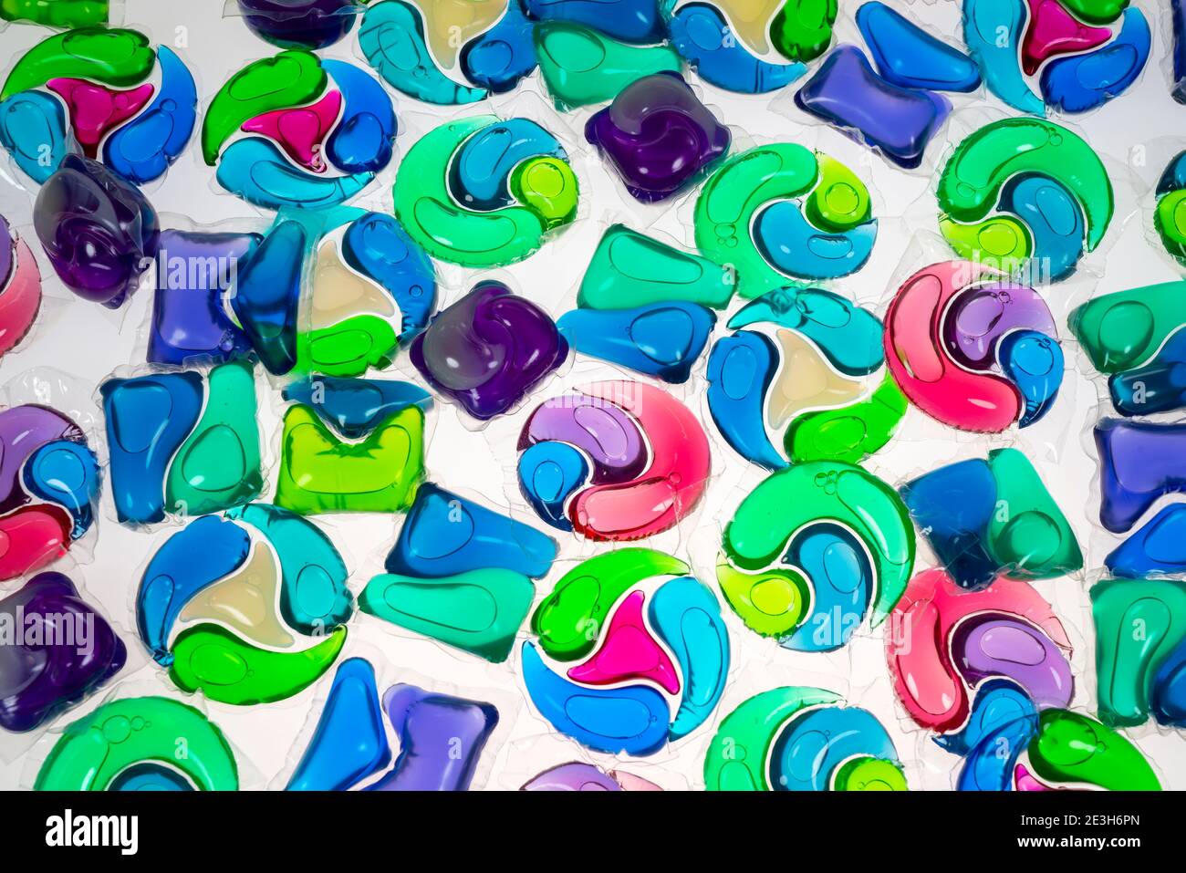 Detergent Discs, pads, wash capsule, gel pads, contain the detergent ...