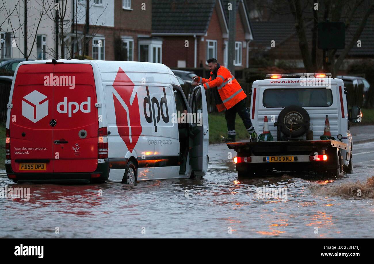 Dpd delivery van hi-res stock photography and images - Alamy