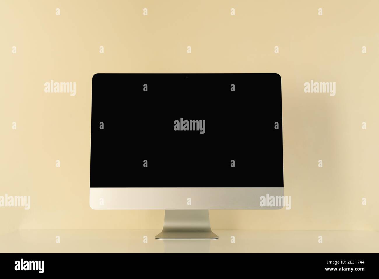 Monitor mockup 3d white background hi-res stock photography and images ...