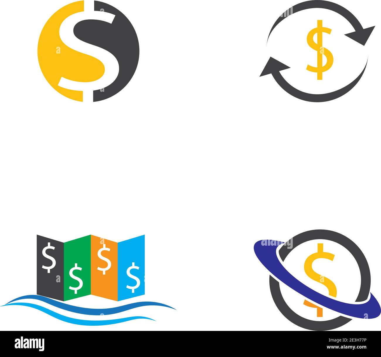Dollar Logo Template vector symbol nature Stock Vector Image & Art - Alamy