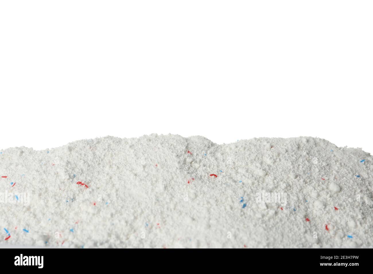 Washing powder isolated on white background Stock Photo - Alamy