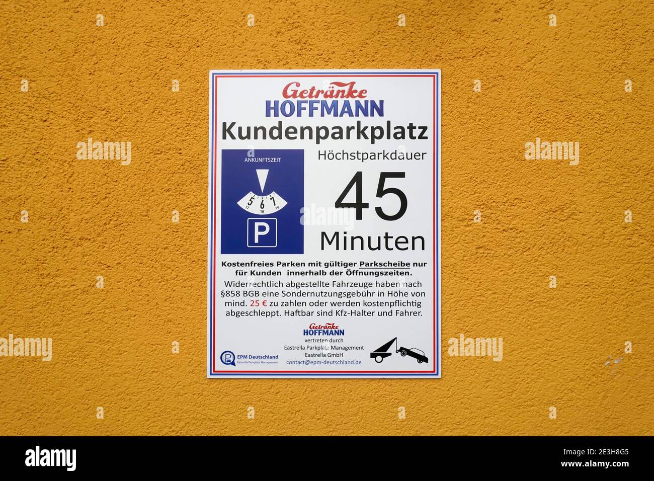 German parking disc hi-res stock photography and images - Alamy
